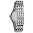 Bulova Phantom Quartz Crystal Silver-tone Pave Dial Ladies Watch 96L278 ...