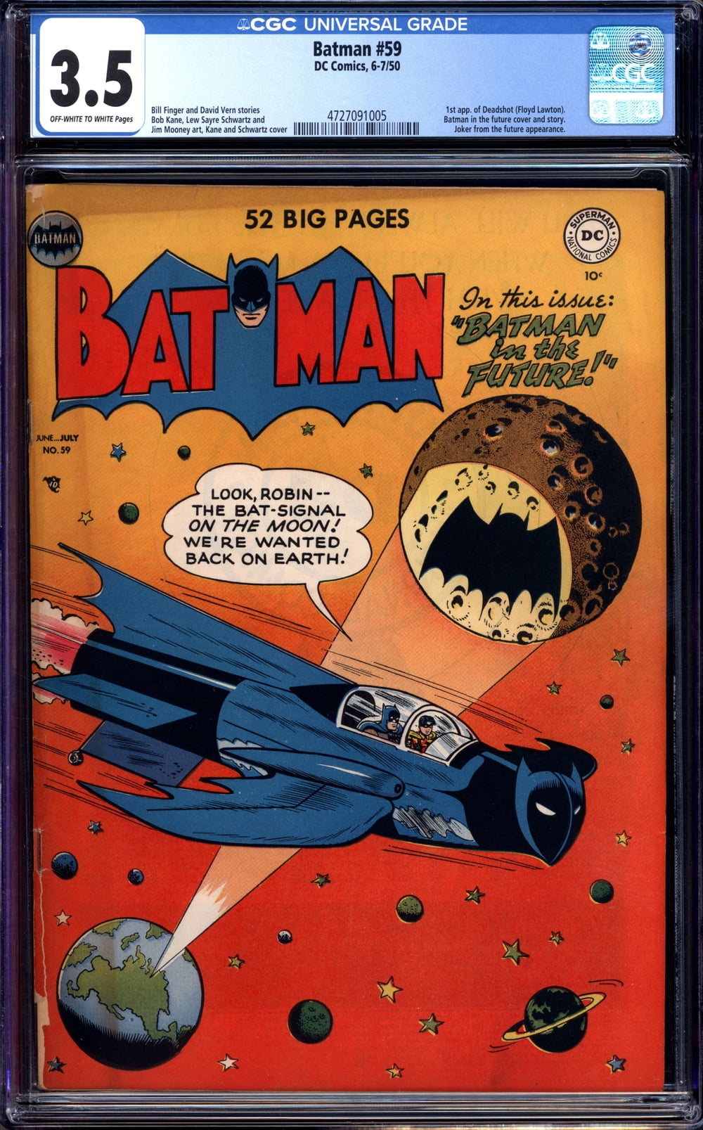 Batman #59 - CGC 3.5 Comic Book - Walmart.com
