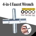 Standard 4 Size Carbon Steel Faucet Repair Wrench Faucet Wrench Designs ...