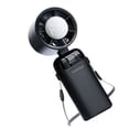 Handheld Portable Turbo Fan with Ice Cooler, Rechargeable Personal Fan ...