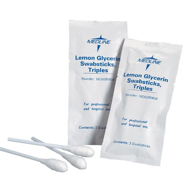DDI 410397 Lemon-Glycerin Swabsticks Case Of 10 - Walmart.com
