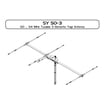 Sirio SY 27-3 3 elements Tunable 26.5-30mhz CB/10M 3 elements Yagi ...