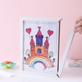 Wooden Photo Frame With Quick Releases Design For Children Artwork And ...