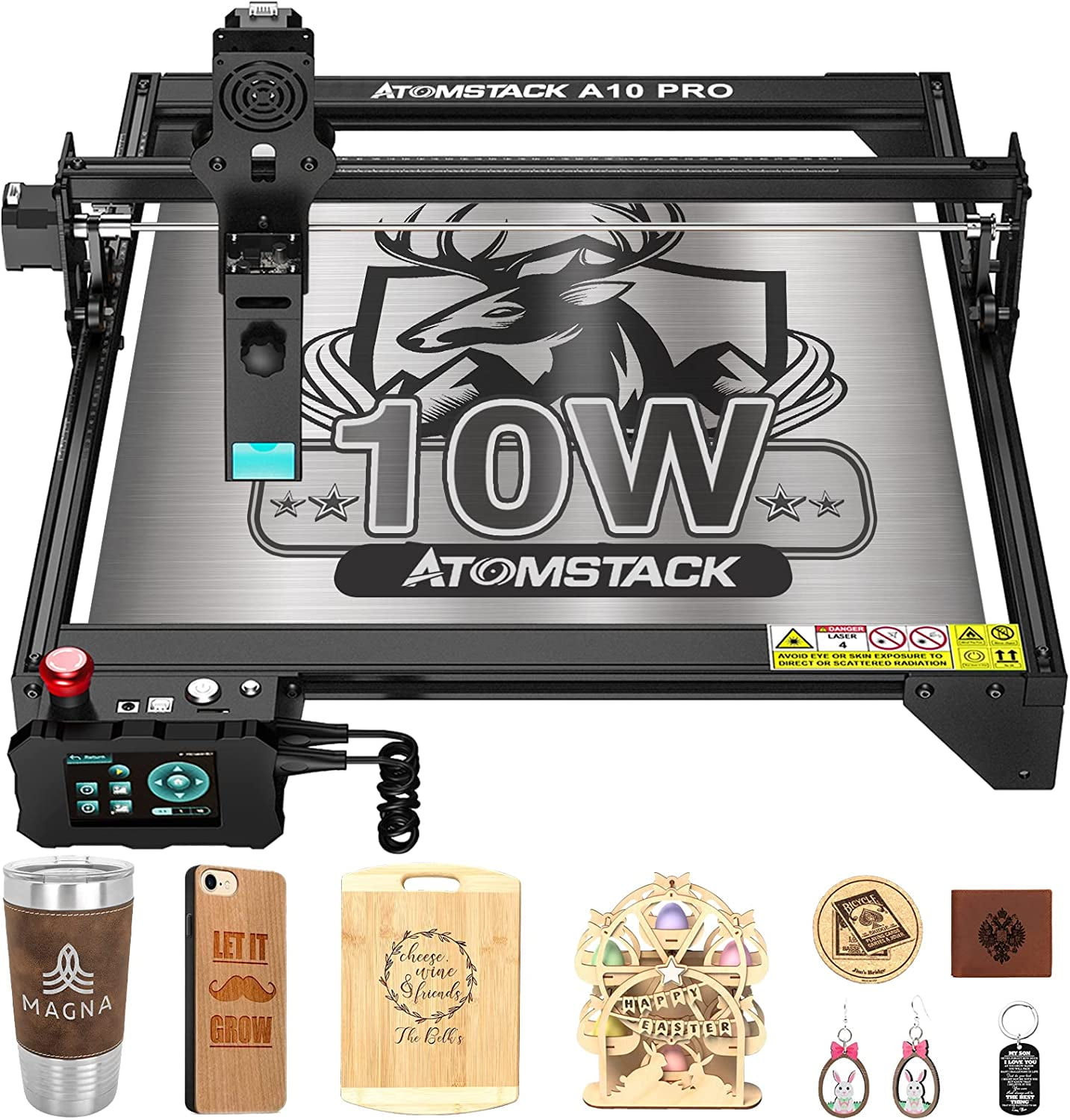 Grabador Láser A10 Pro, Cortador Laser Engraver De Alta Energía De 50W ...