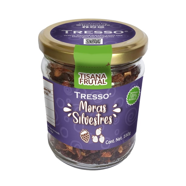 Tresso, Tisana Frutal. Moras Silvestres. 160 gramos | Bodega Aurrera en ...
