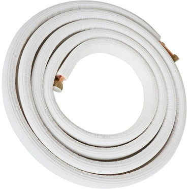 Costway 50 FT Air Conditioning Copper Tubing Hose Extension for Mini ...