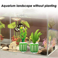 Aquatic Plant Fixed Holder 10pcs Aquarium Fixing Pot Kit Accessories ...