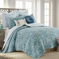 Levtex Home - Kimpton Navy Quilt Set - Full/Queen Quilt and Two ...