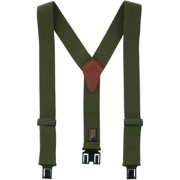Perry Suspenders Elastic 2 Inch Wide Hook End Suspenders (Tall ...