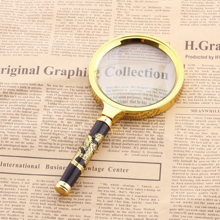 YDJKET Magnifying glass children's magnifying glass optical anti-fall ...