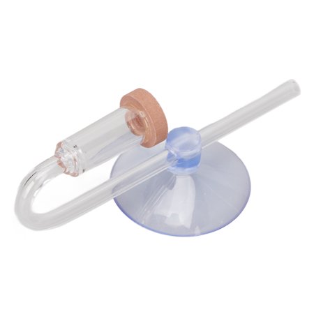 Fish CO2 Diffuser, Transparent Suction Cup Fixing Exquisite Tight ...