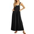 Cueply Women's Casual Overalls Jumpsuits with Adjustable Straps, Wide ...