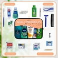 Unisex Toiletry Travel Kit, 20 Piece TSA Approved Personal Care Essentials, Packed for ...