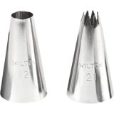 Wilton Decorating Tip Set, Round and Open Star - Walmart.com