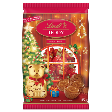 Lindt TEDDY Milk Chocolates, 145 Grams | Walmart Canada