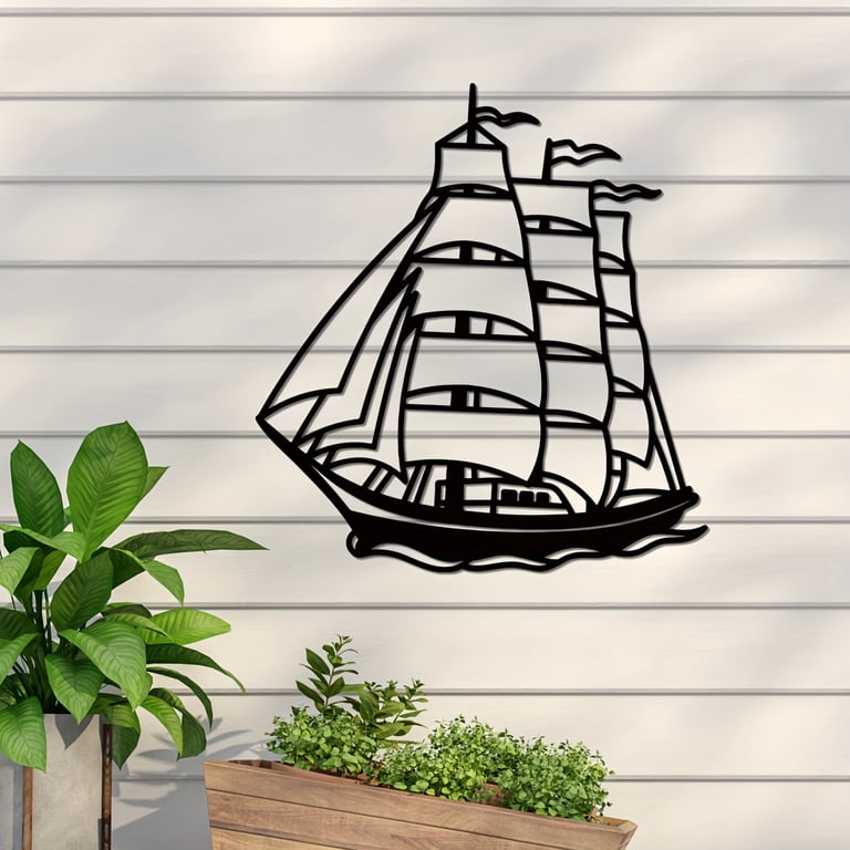 Antique Nautical Ship Decor