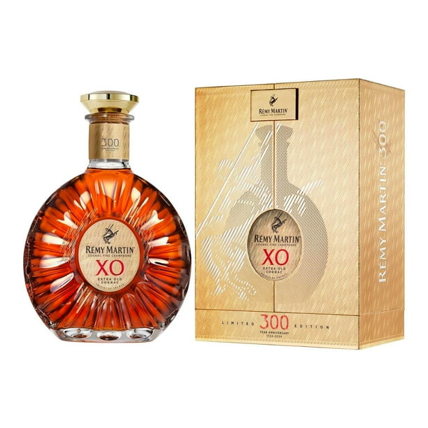 Pack de 4 Cognac Remy Martin XO 300 Aniversario 700 ml | Walmart en línea