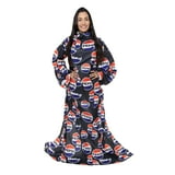 Comfy Snuggle Pepsi Cola Pattern Snuggie: Wearable Super Soft Fleece ...