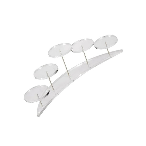 5 Tier Acrylic Cupcake Stand Jewelry Dessert Display stand party Stand ...