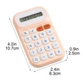 Palm-Sized 8-Digit Calculator, Portable Mini Cute Desktop Calculator ...