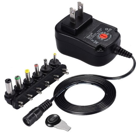 Universal Mains Ac/dc Power Source Adaptor Supply Plug Charger 3v-12v ...