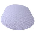 Mainstays Oval Bubble Bath Vinyl Tub Mat, Clear, 16" x 27" - Walmart.com