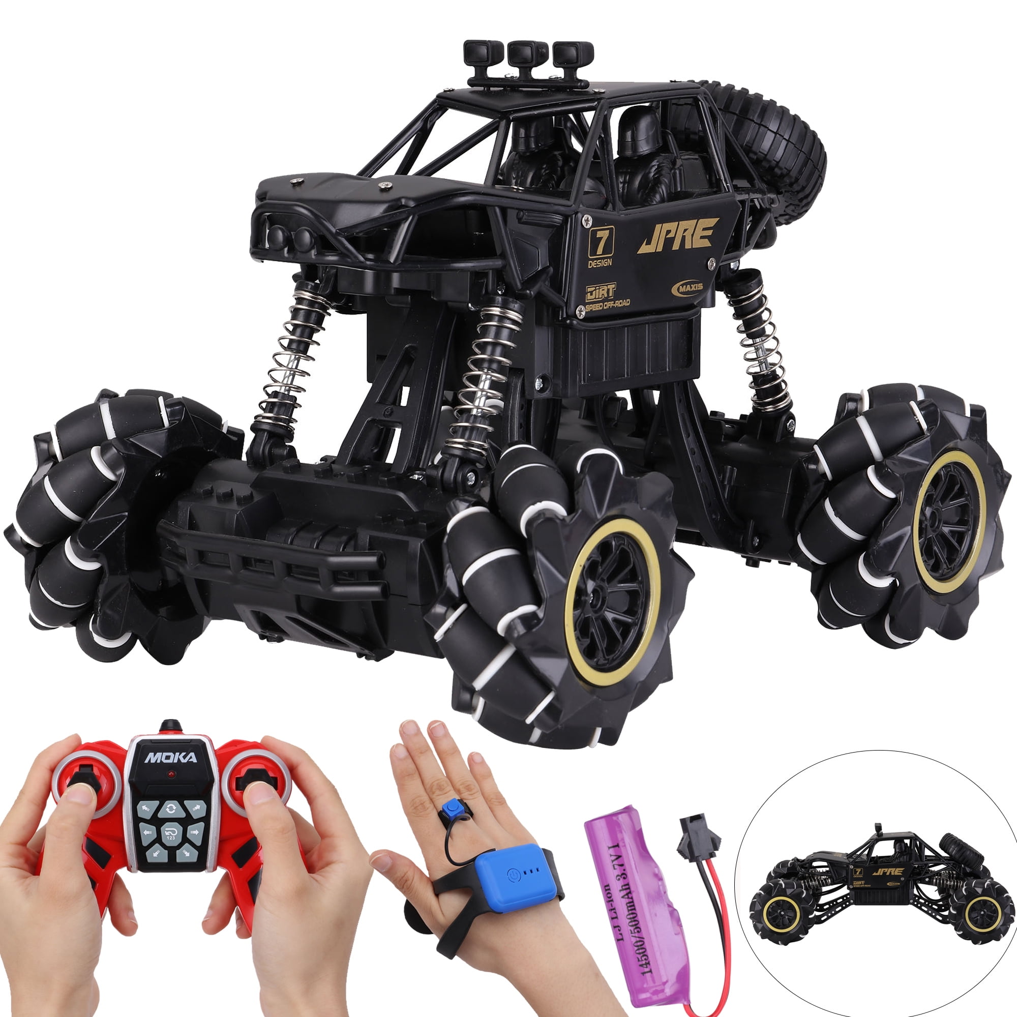 YouLoveIt 1:16 Off Road Remote Control Monster Truck Gesture Sensing ...