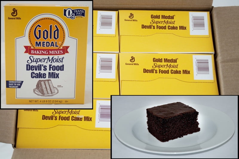 (Price/Case)Gold Medal Baking Mixes Supermoist Devil'S Food Cake Mix 4. ...