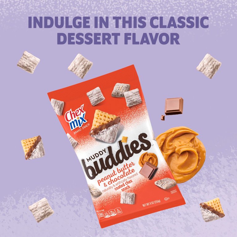 Chex Mix Muddy Buddies Peanut Butter And Chocolate Chocolate Peanut