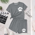 akafmk Summer Fashion Teen Girls 2 Piece Outfits Short Sleeve T-Shirts ...