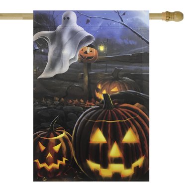 Orcs Spooky Halloween House Flag - Walmart.com