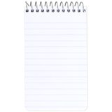 Cambridge Wirebound College Ruled Memo Book 70 Sheets Navy 3 x 5 ...