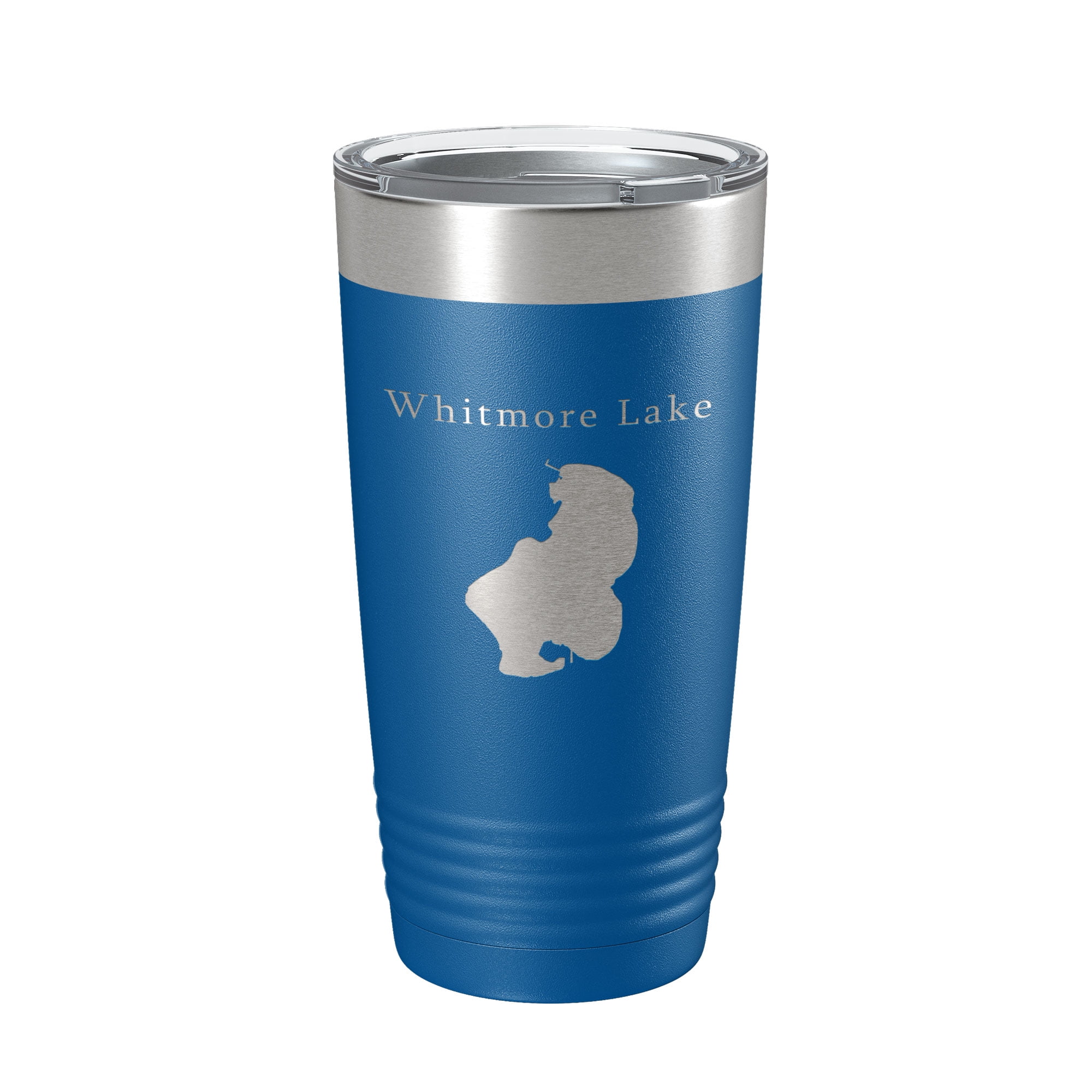 Whitmore Lake Map Tumbler Travel Mug Insulated Laser Engraved Coffee ...
