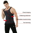 Toptie Men's Slimming Body Shaper Compression Shirt, Shapewear ...