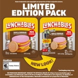Lunchables Value Kit: Ham & Cheddar Cheese Cracker Stackers Kid Snack ...
