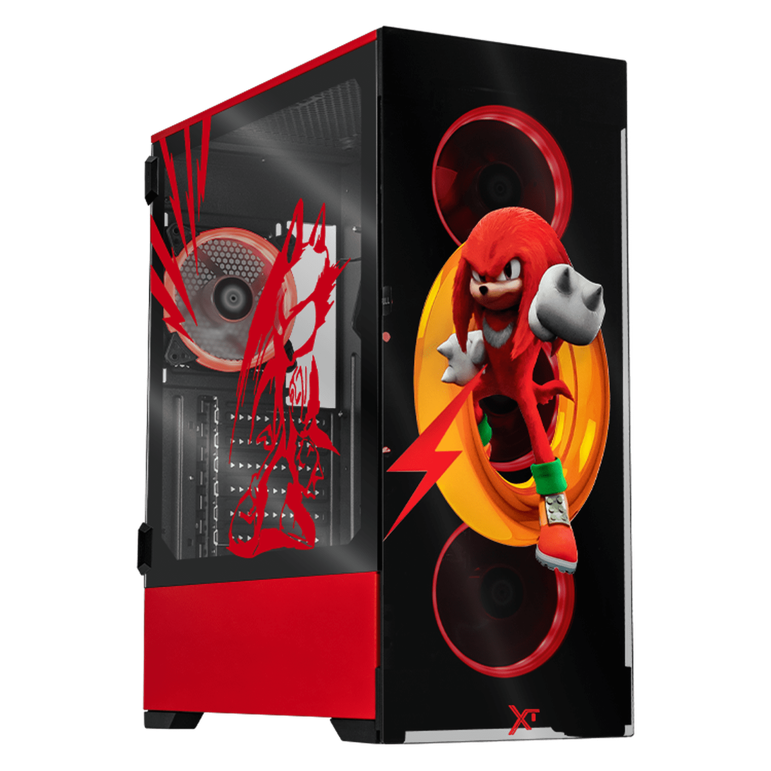 Gabinete XTREME PC GAMING Sonic Knuckles Ring Edition Torre Completa 4 ...