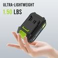 Steelite 21V 4.0Ah Lithium Ion Battery Pack, Durable, Portable, Tool ...