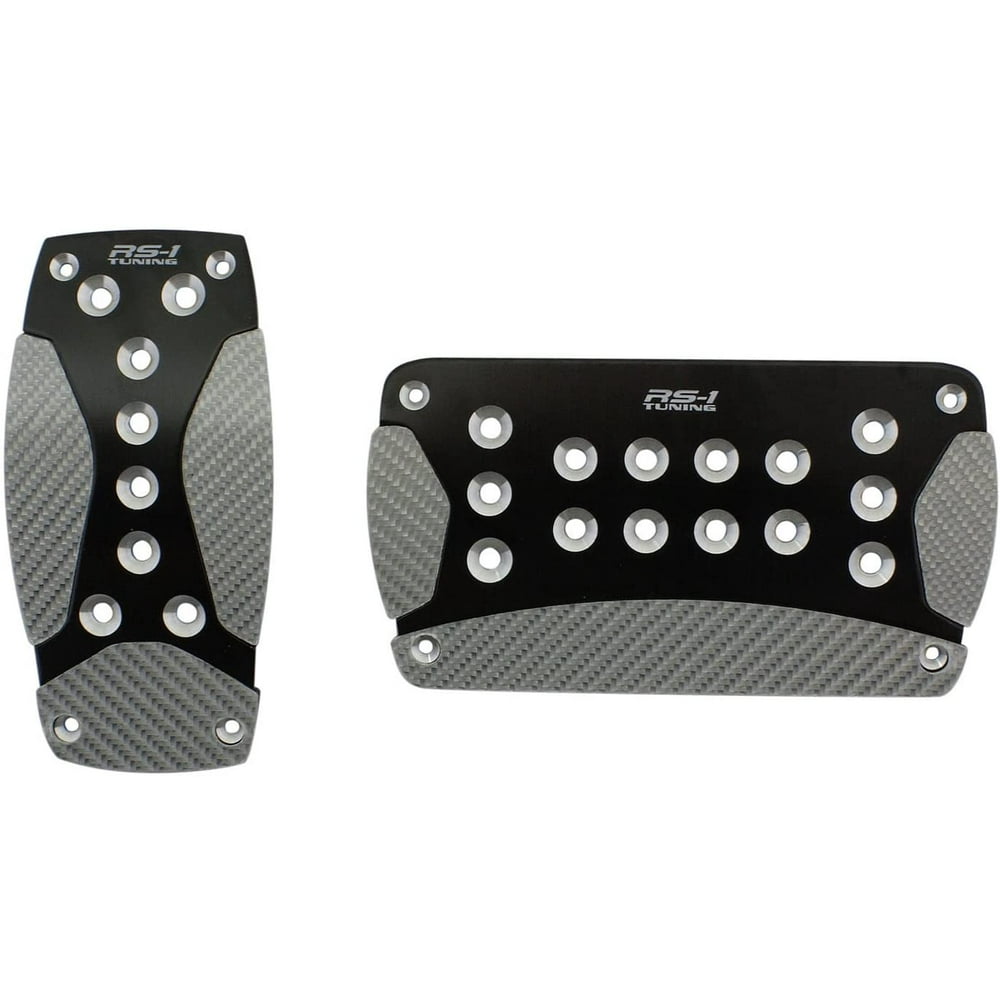 Pilot Automotive PM-230EZ Aluminum and Rubber Pedal Pad Set for ...