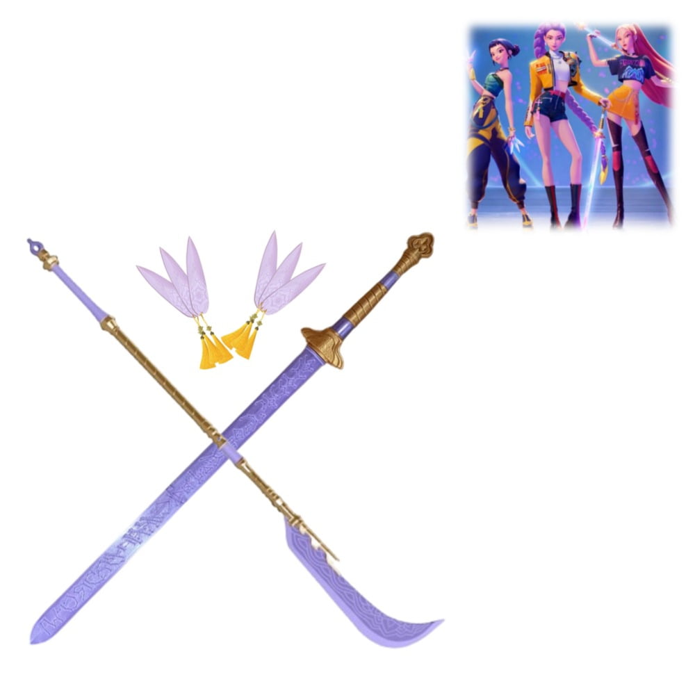 Zoey Kpop Demon Hunters Huntrix Rumi For K-Pop Demon Hunter Sword ...