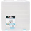 Everything Mary 7-Piece Clear Plastic Craft and Hobby Storage Container ...