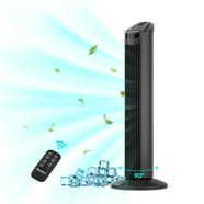 Clearance! 43 inch Mist Tower Fan, 12 Speeds & 3 Modes Settings ...