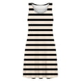 Ahabrexf Sundress for Women Solid Color French Elegant Commuting ...