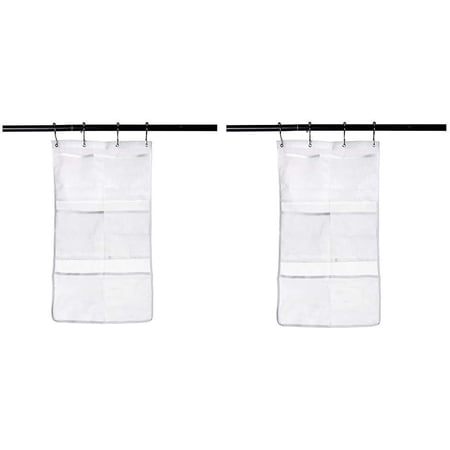 2 Pack Mesh Shower Organizer Hanging Mesh Pockets | Walmart Canada