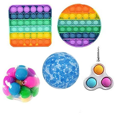 IGUOHAO Fidget Toy Packs Cheap Fidget Box Simples Dimples Pop Bubble ...