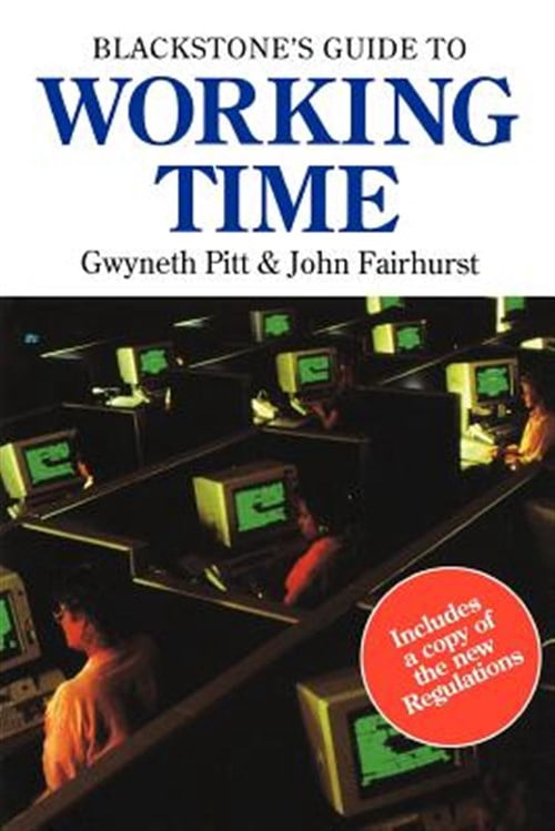 Pre-Owned Blackstone's Guide S: Working Time (Paperback) - Walmart.com