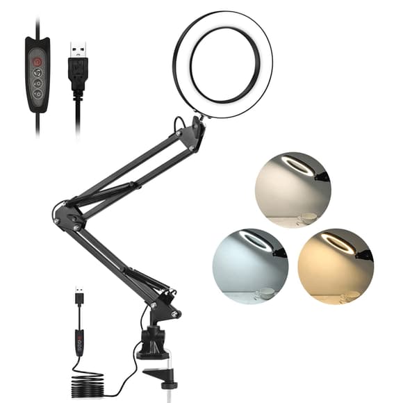 Workbench Magnifying Lamp