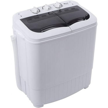 HOMCOM 2-In-1 Compact Washer and Spin Dryer, 1.38Cu.Ft Automatic, 8 ...