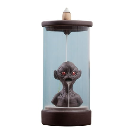 Countercurrent incense burner creative devil shape ceramic ...