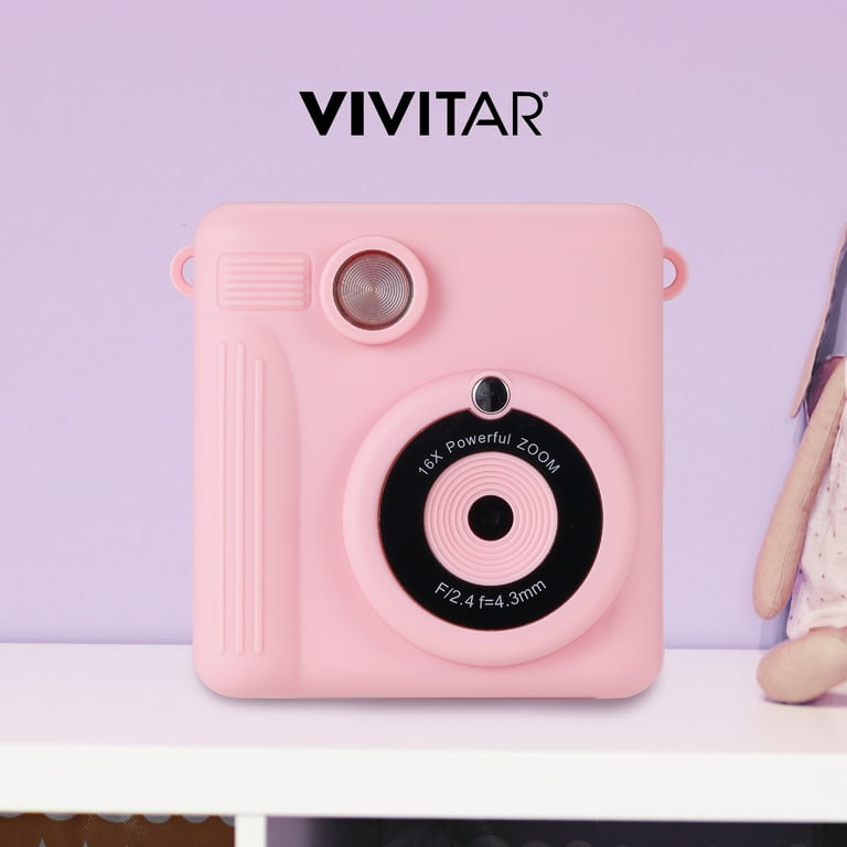 Vivitar InstaPrint Digital Camera-Pink - Walmart.com Vivitar InstaPrint Digital Camera-Pink - Walmart.com