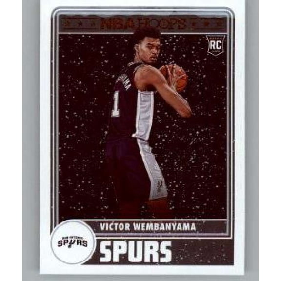 2023-24 Hoops Winter #298 Victor Wembanyama RC Rookie San Antonio Spurs ...